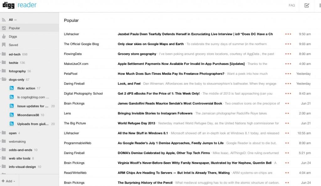 Digging Digg – CogDogBlog