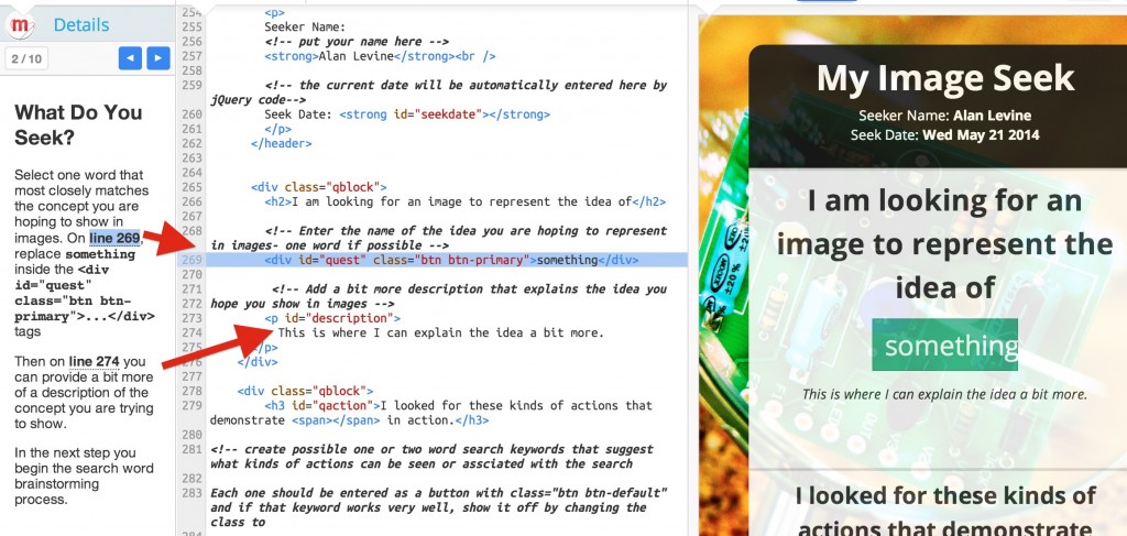 Image Seek: A Mozilla Thimble Make – CogDogBlog