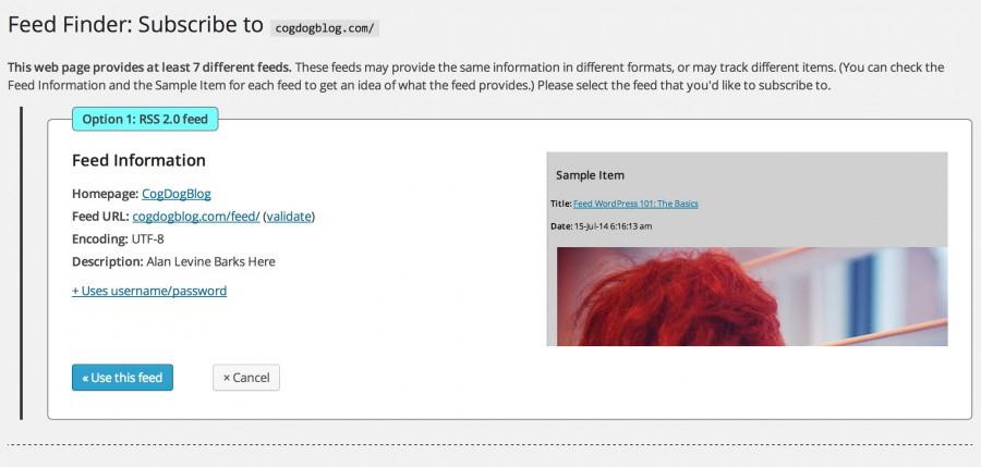 Feed WordPress 101: Installing and Setting Up The Machine – CogDogBlog