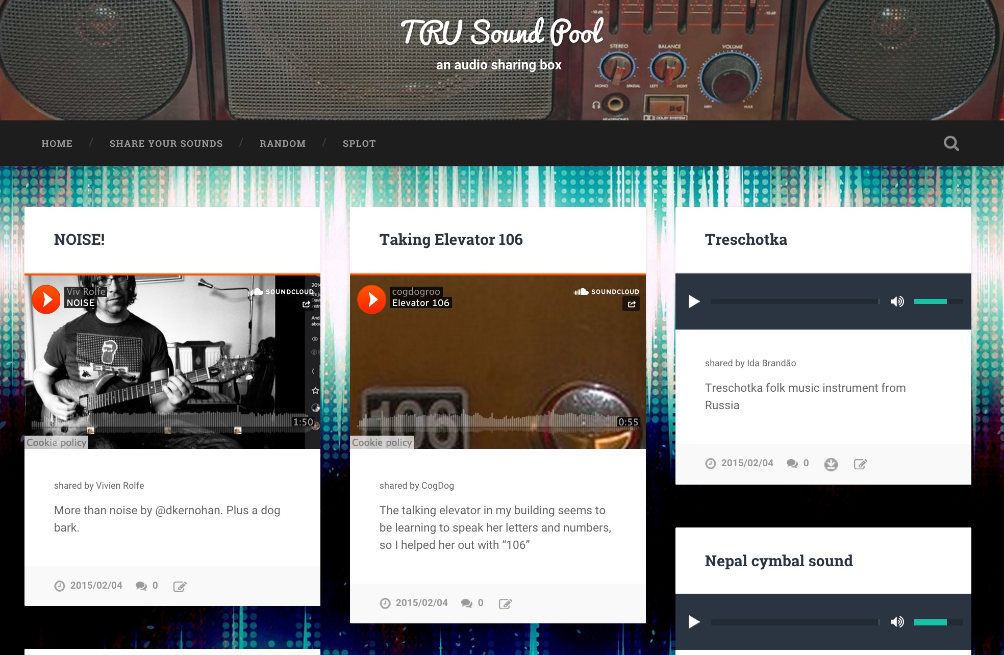 The Sound Pool – CogDogBlog