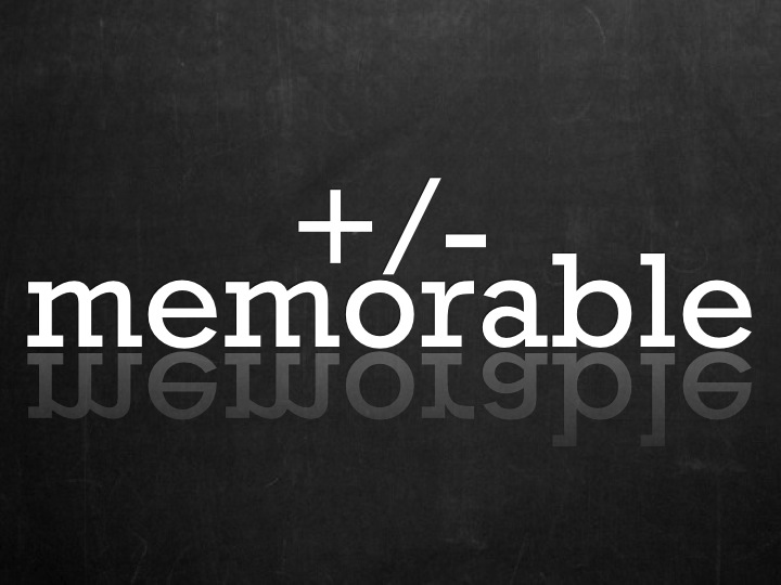 memorable (my ***x talk) – CogDogBlog