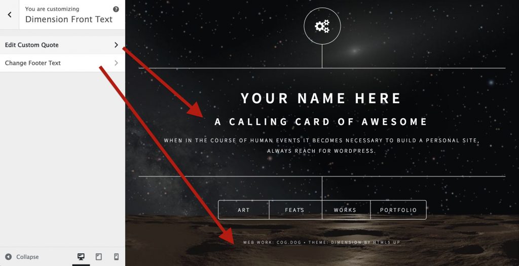 A New Dimension of a WordPress Theme – CogDogBlog