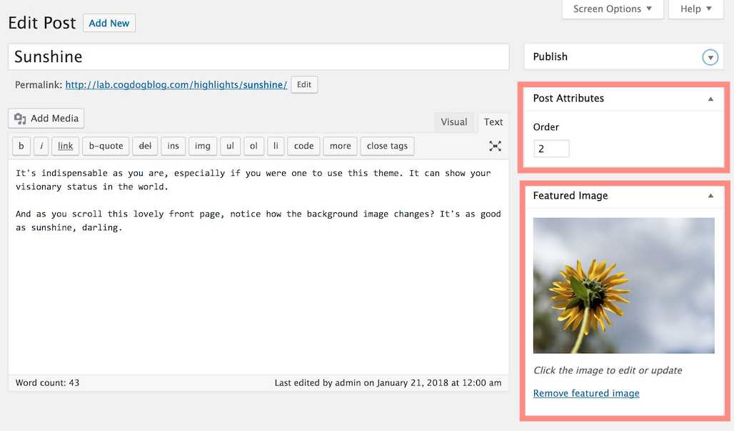 It’s Fun, It’s Here! Highlights Theme for WordPress – CogDogBlog