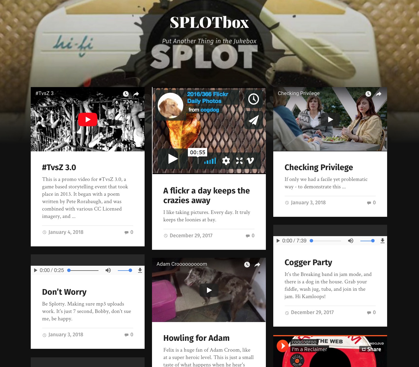 A New One is Born: SPLOTbox – CogDogBlog