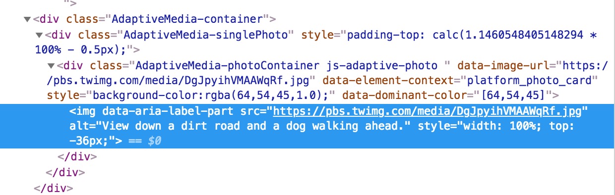 Alt-ing Images: Describing Tweeted Photos – CogDogBlog