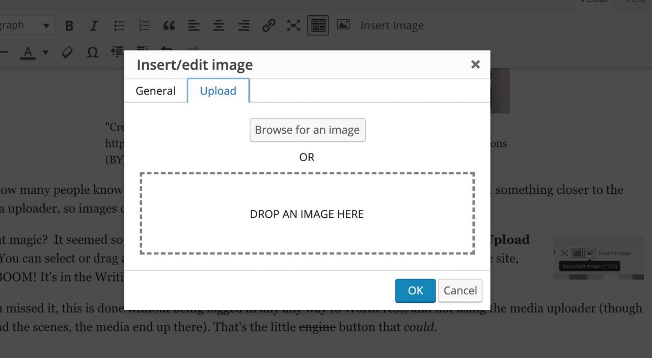 The Little SPLOT Button That Could (Upload Images) – CogDogBlog