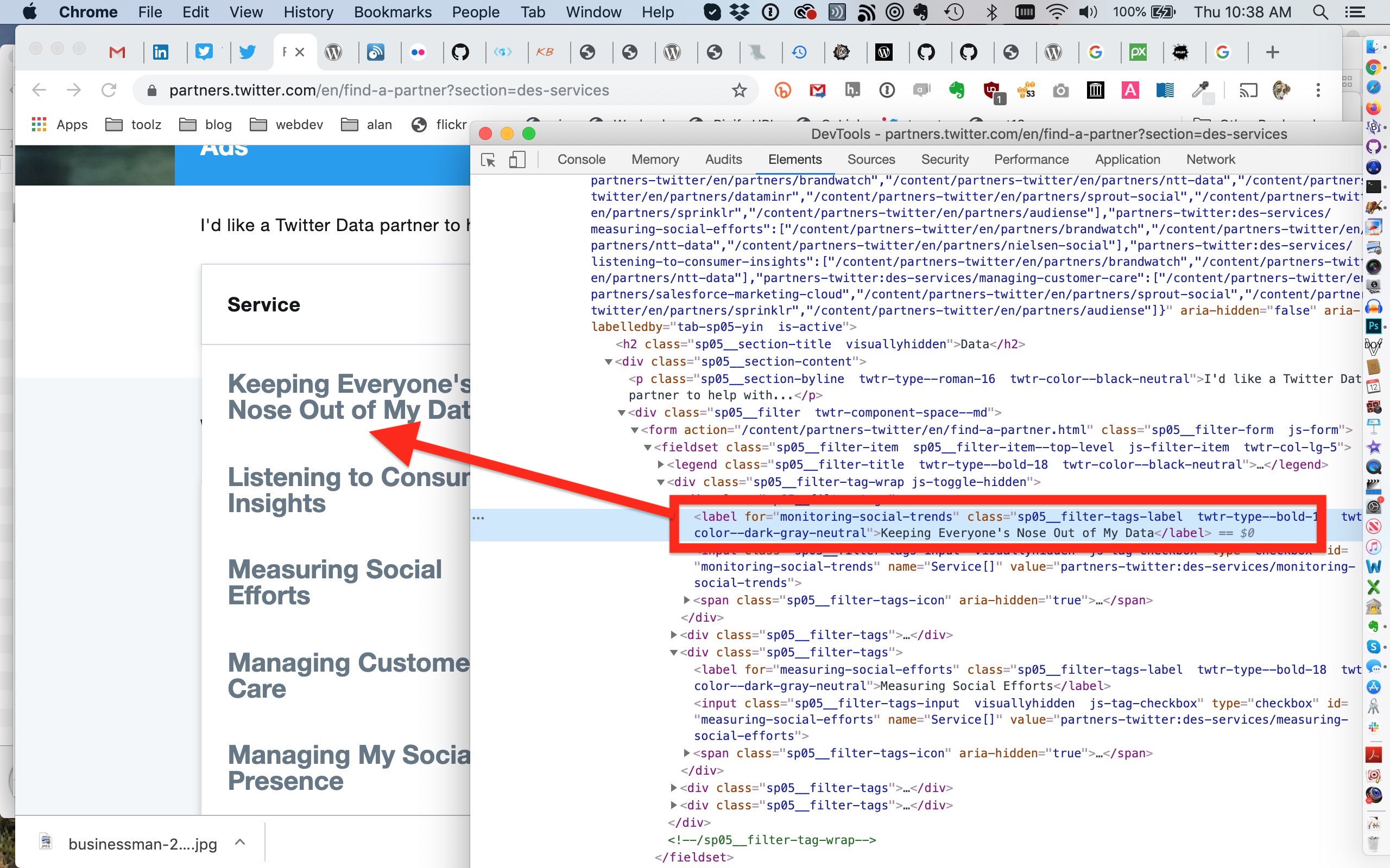 Browser Inspector as the New Goggles – CogDogBlog