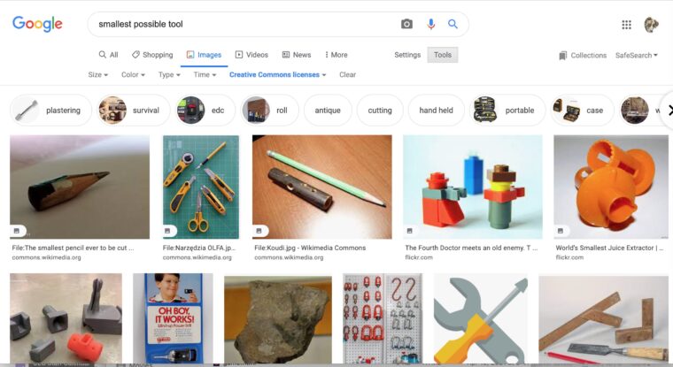 A Tiny Tool for Google Image Searches set to Creative Commons – CogDogBlog